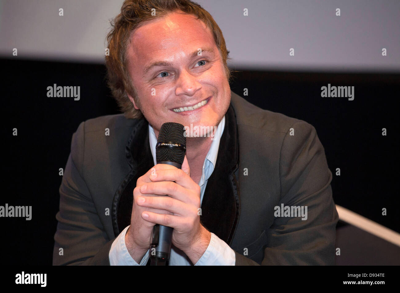 Neuss, Germany. June 8th, 2013. American actor David Anders during a ...
