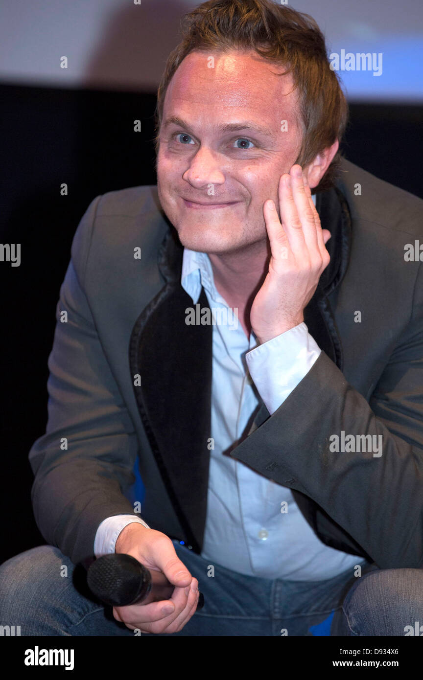Neuss, Germany. June 8th, 2013. American actor David Anders during a ...
