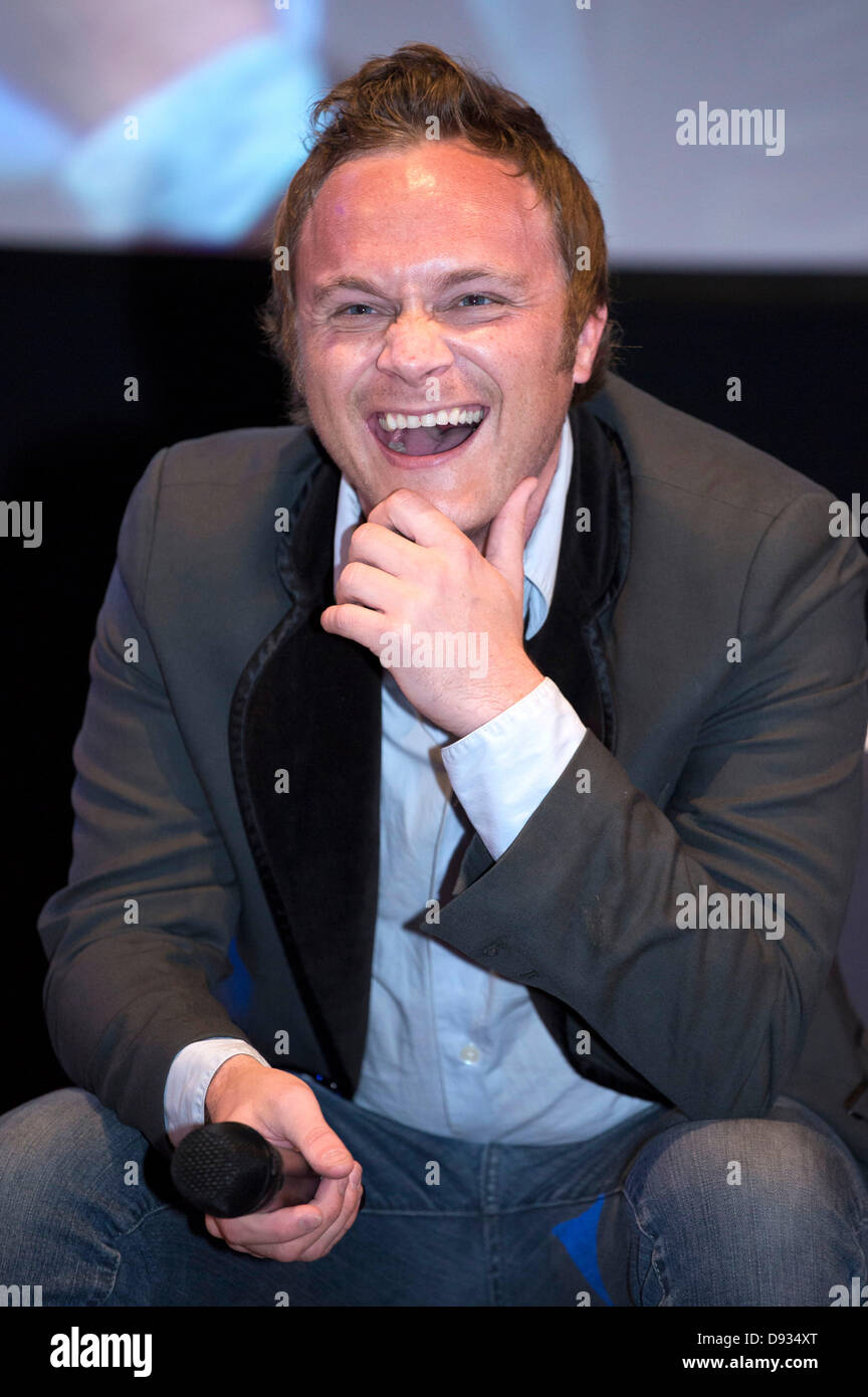 Neuss, Germany. June 8th, 2013. American actor David Anders during a ...