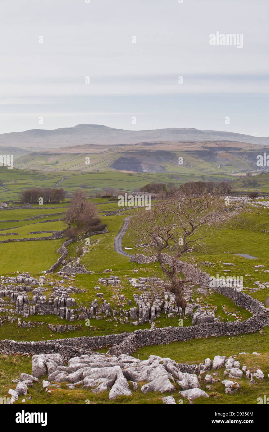 Settle limestone scenery hi-res stock photography and images - Alamy