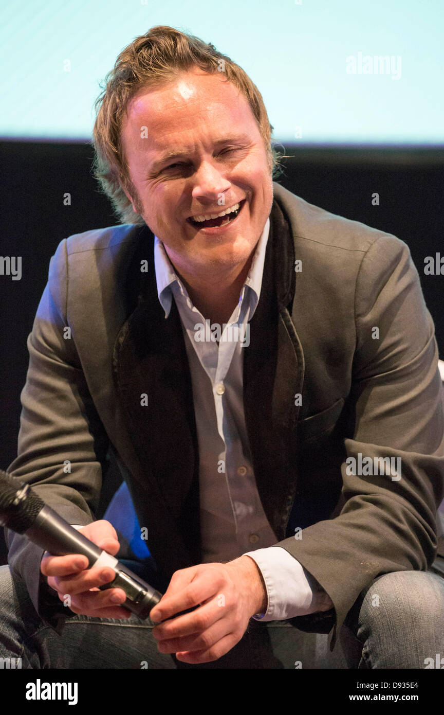 Neuss, Germany. June 8th, 2013. American actor David Anders during a ...