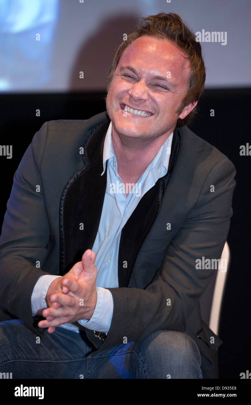 Neuss, Germany. June 8th, 2013. American actor David Anders during a ...