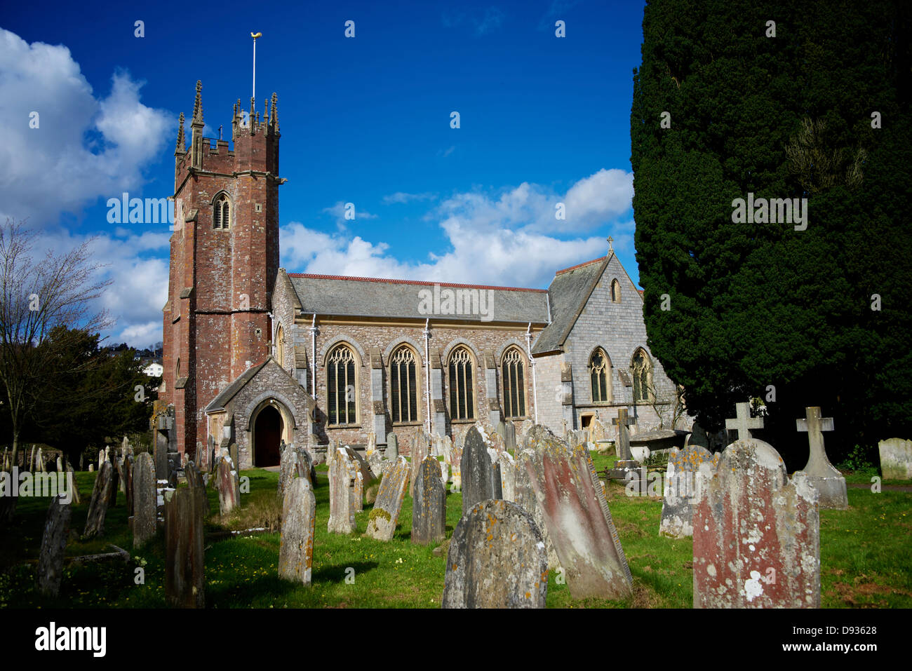Dawlish Devon UK Parish Church Stock Photo - Alamy