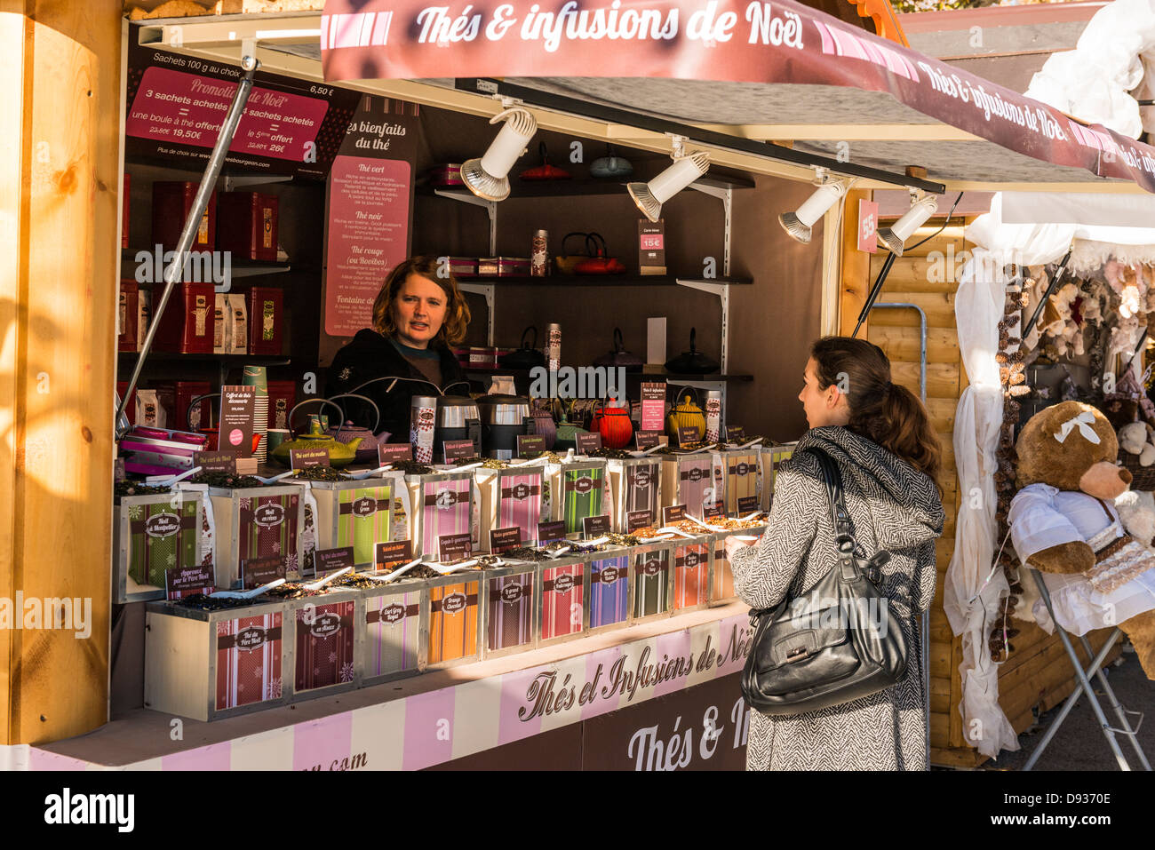 Christmas market montpellier hi-res stock photography and images - Alamy