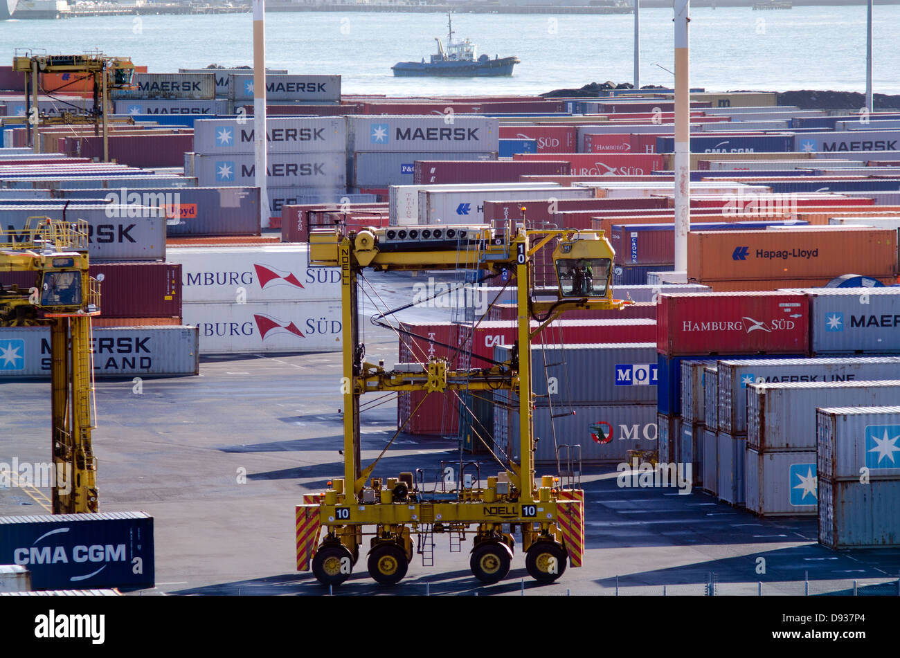 Terminal Containers Wharf High Resolution Stock Photography and Images ...