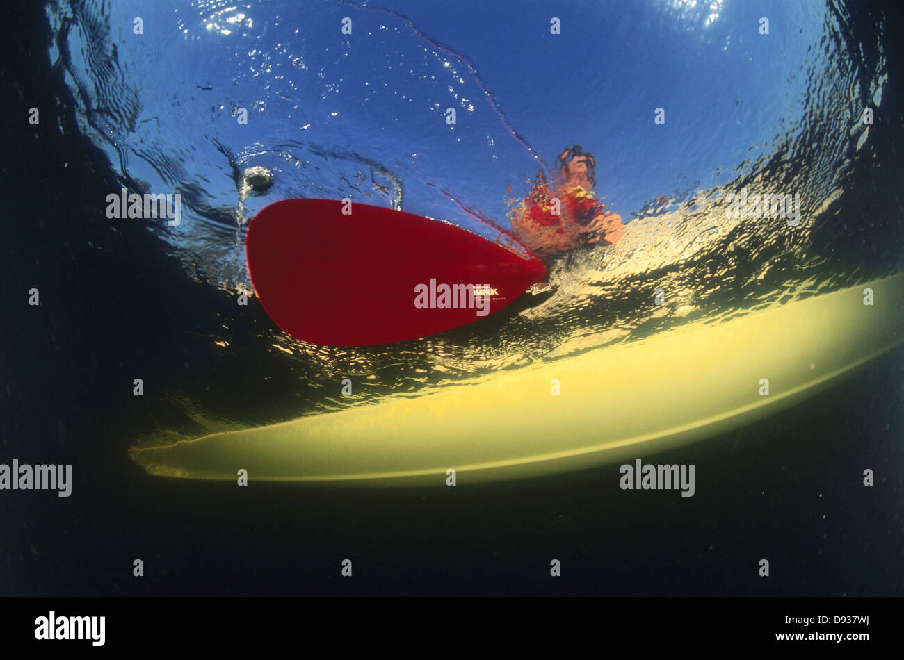 Canoe underwater hi-res stock photography and images - Alamy