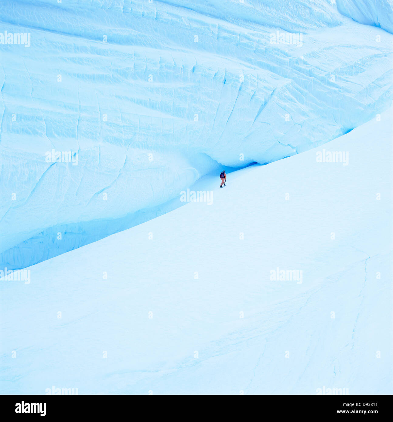 Ice wall, Antarctic Stock Photo - Alamy