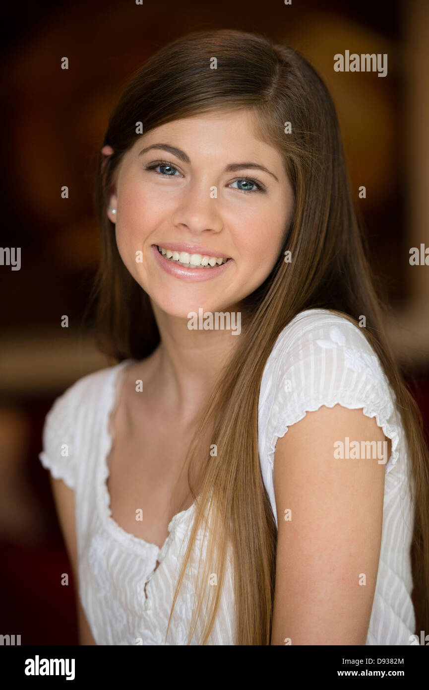 Caucasian female children hi-res stock photography and images - Alamy