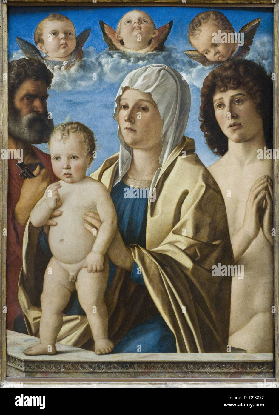 Giovanni Bellini The Virgin and Child with Saint Peter and Saint ...