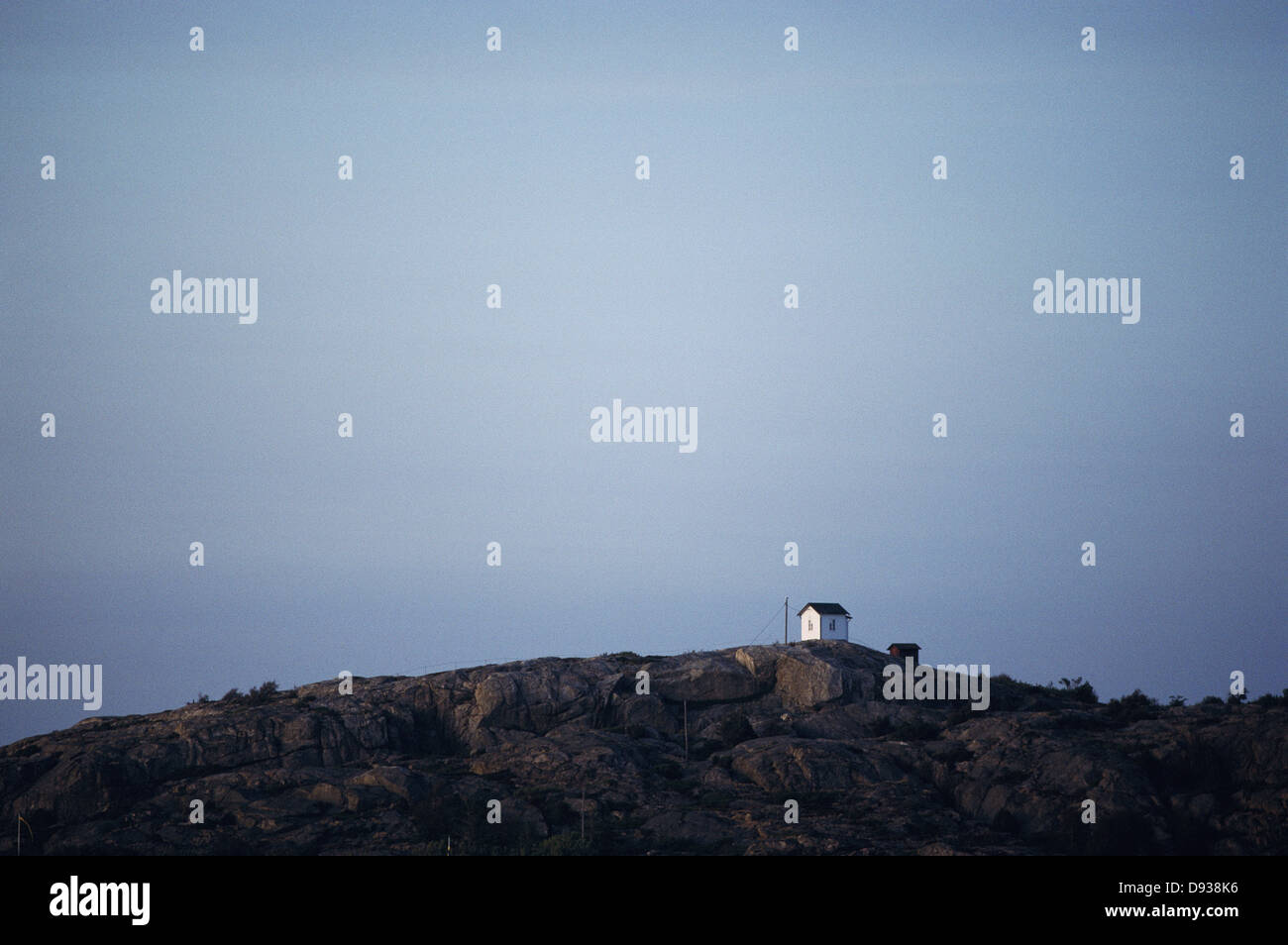 House Isolated Cliff High Resolution Stock Photography and Images - Alamy