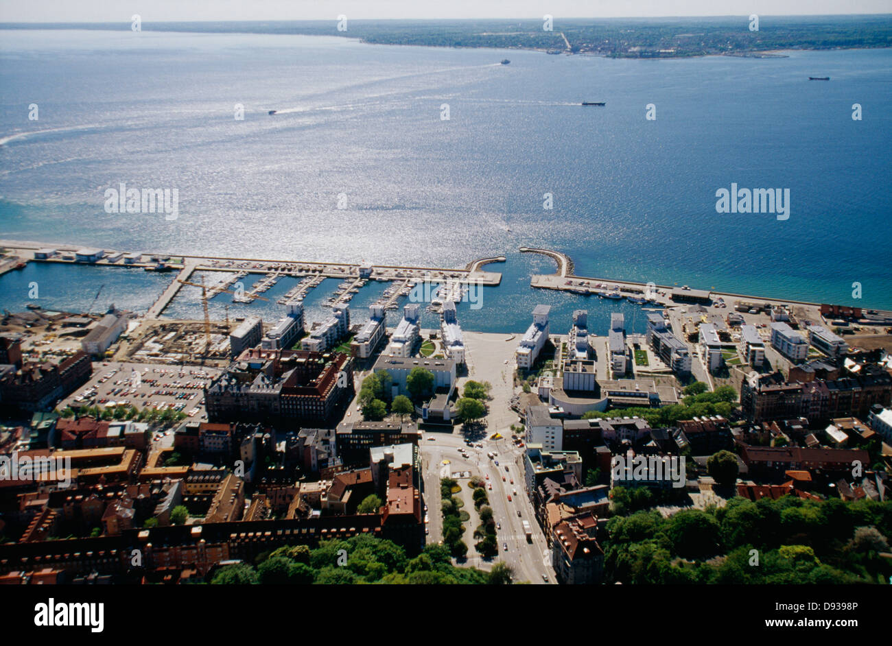 View of harbour Stock Photo - Alamy