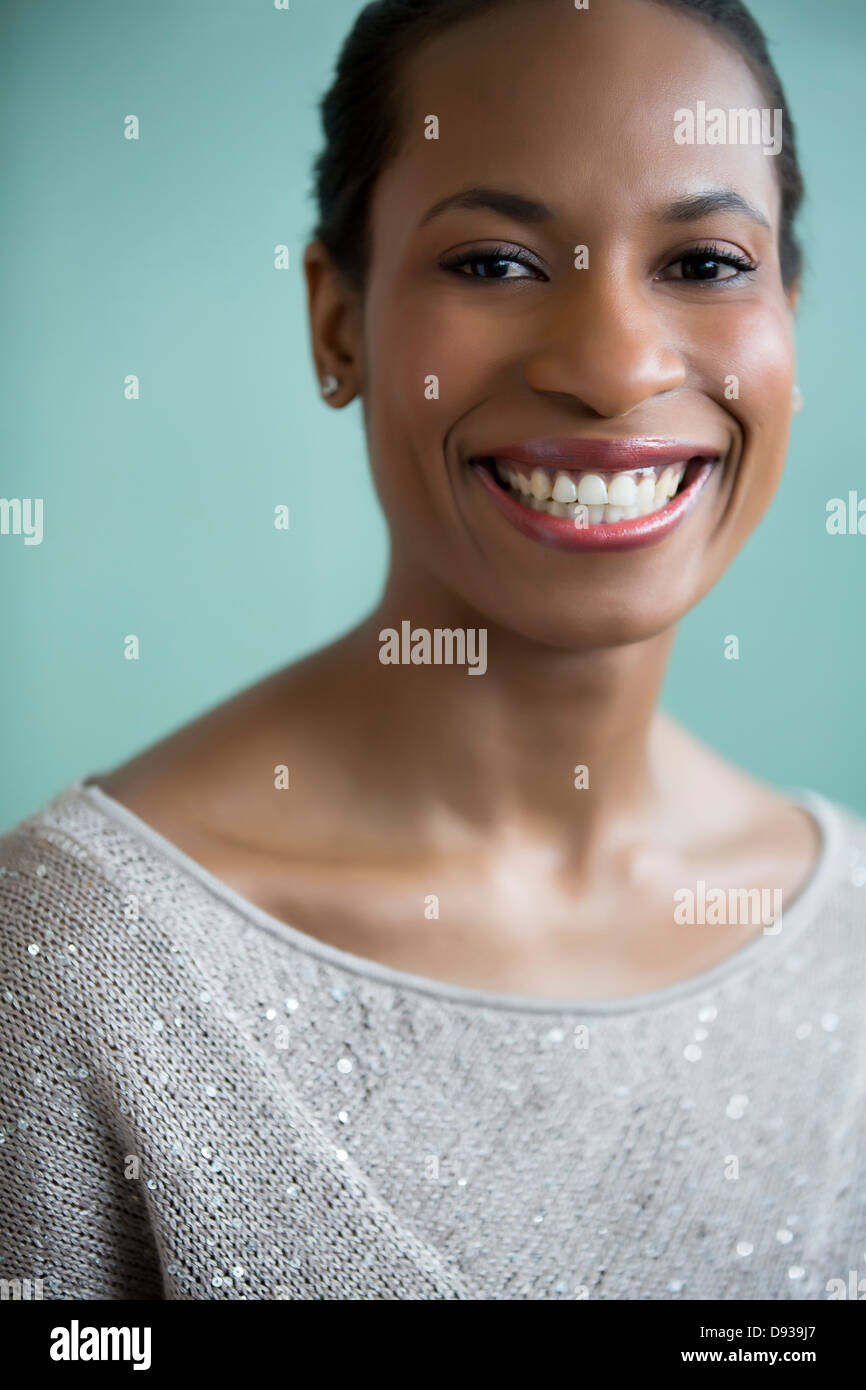 Smiling face cut out hi-res stock photography and images - Alamy