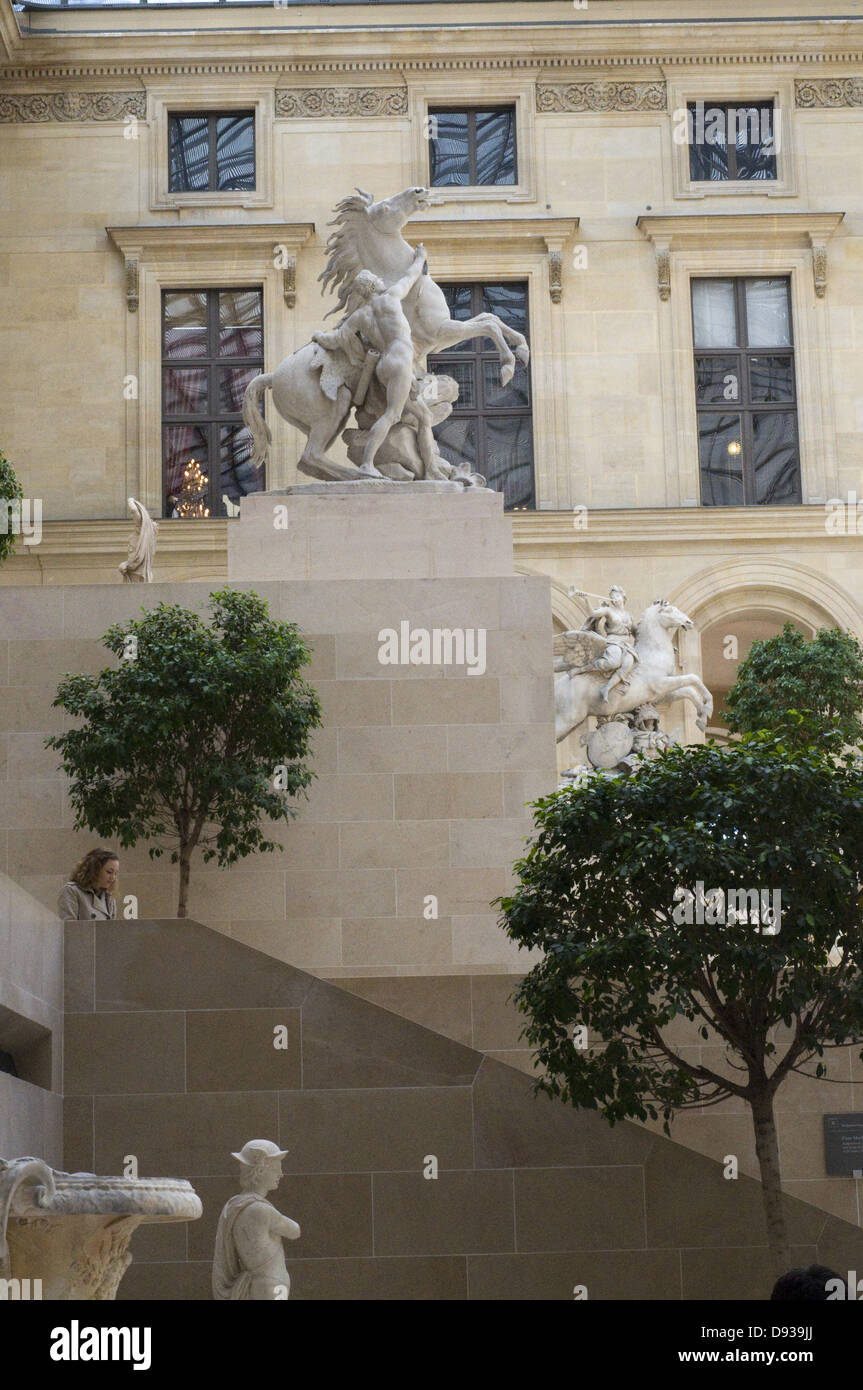 Lorenzo Bartoloni Dircé Marble French sculpture department - Cour Marly ...