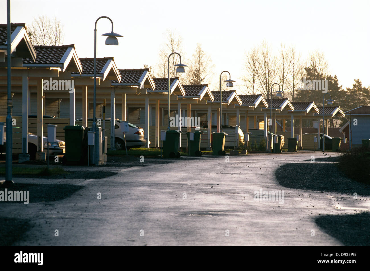 Terrace garages hi-res stock photography and images - Alamy