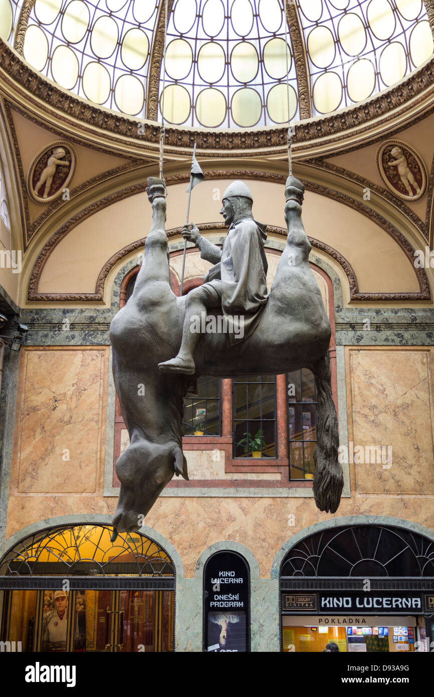 Lucerna passage prague hi-res stock photography and images - Alamy