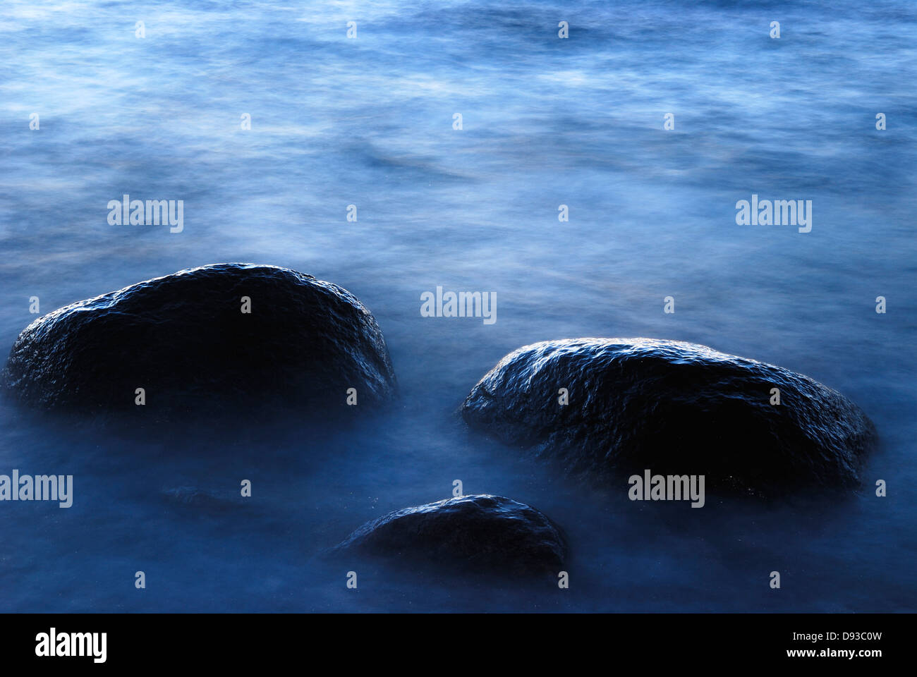 Stones, Vattern, Sweden Stock Photo - Alamy