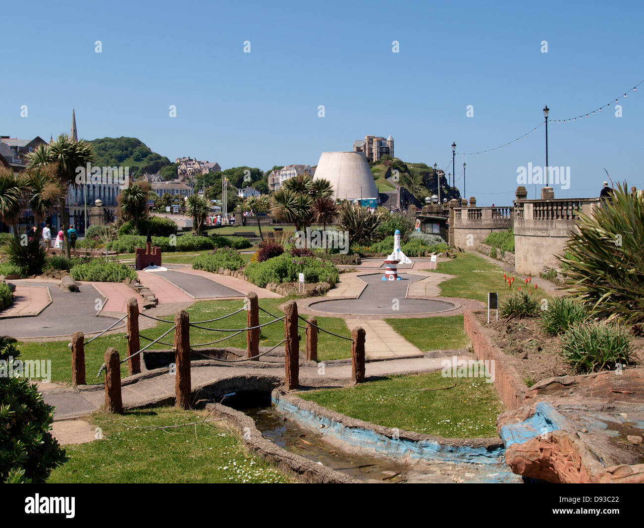 Crazy golf, Ilfracombe, Devon, UK 2013 Stock Photo - Alamy