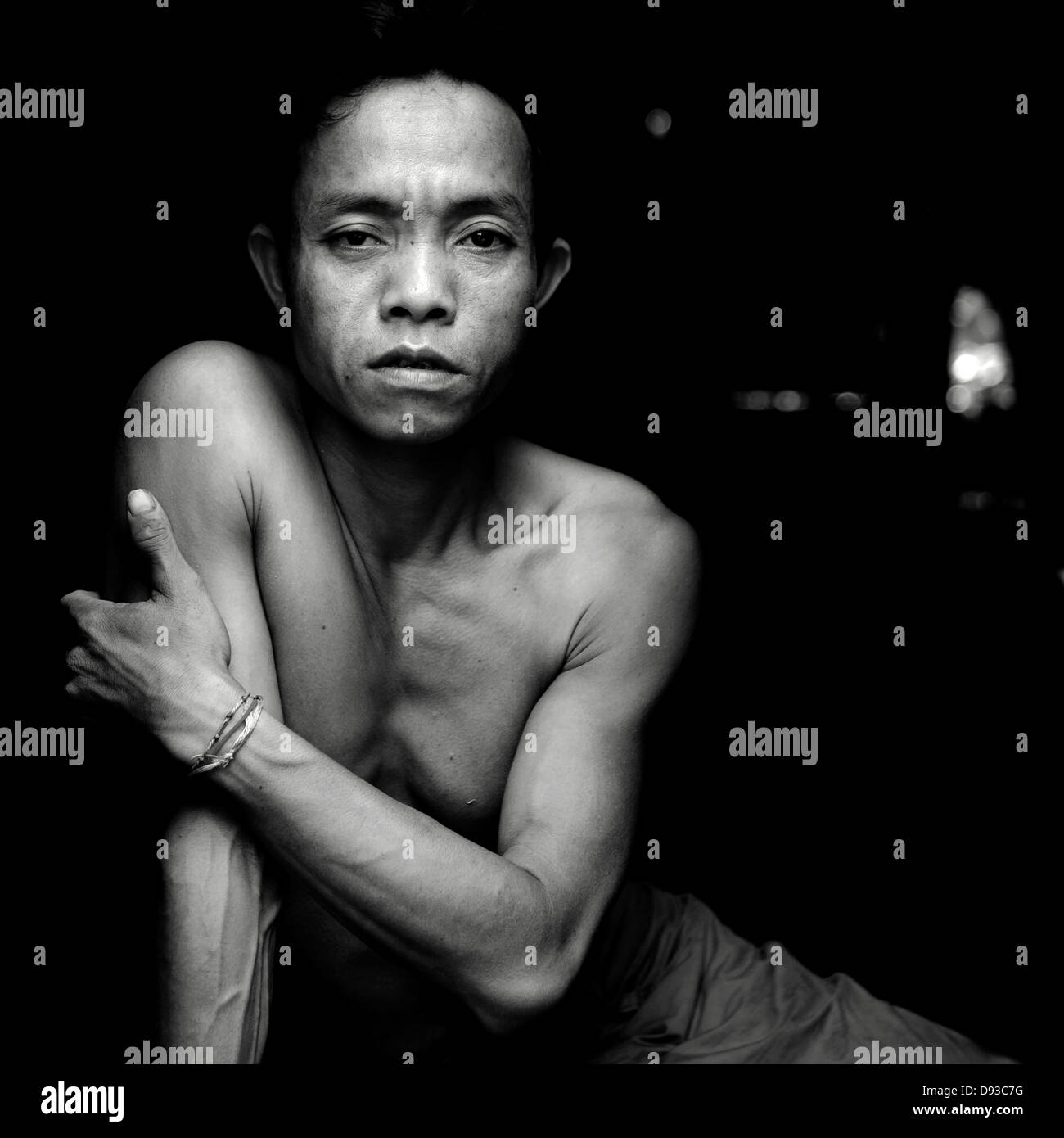 Alak Man, Boloven, Laos Stock Photo - Alamy