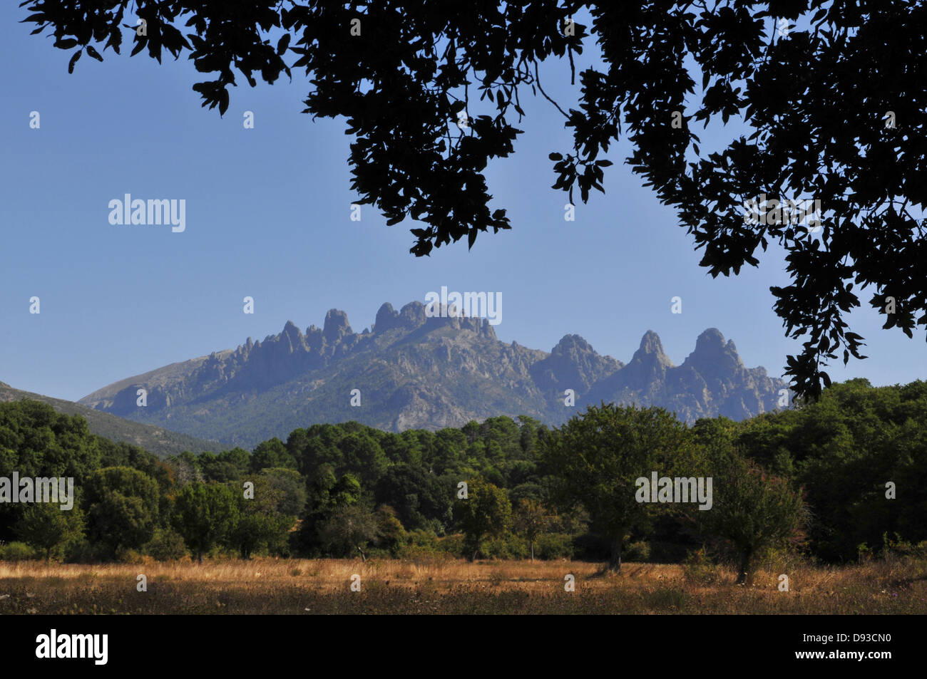 Aiguilles de Bavella, View from Quenza, Col de Bavella, Alta Rocca ...