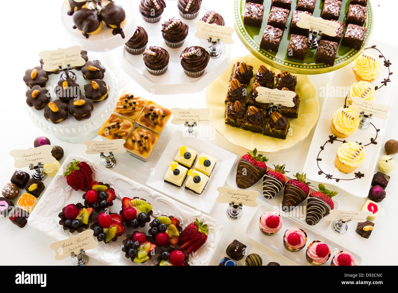 Miniature cream puffs hi-res stock photography and images - Alamy