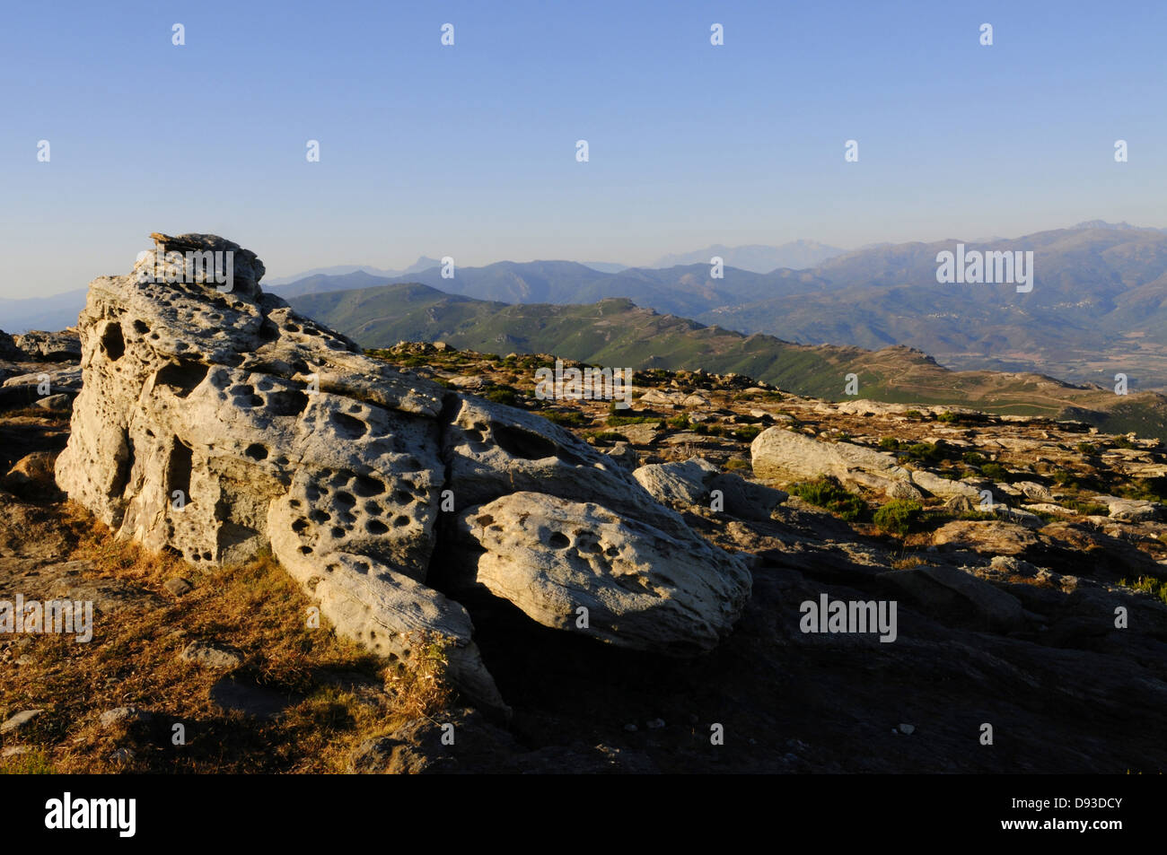 Serra di Pigno, West of Bastia, Haute-Corse, Corsica, France Stock ...