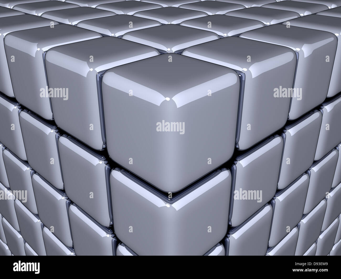 3D Cubes - Optical Illusion Stock Photo - Alamy
