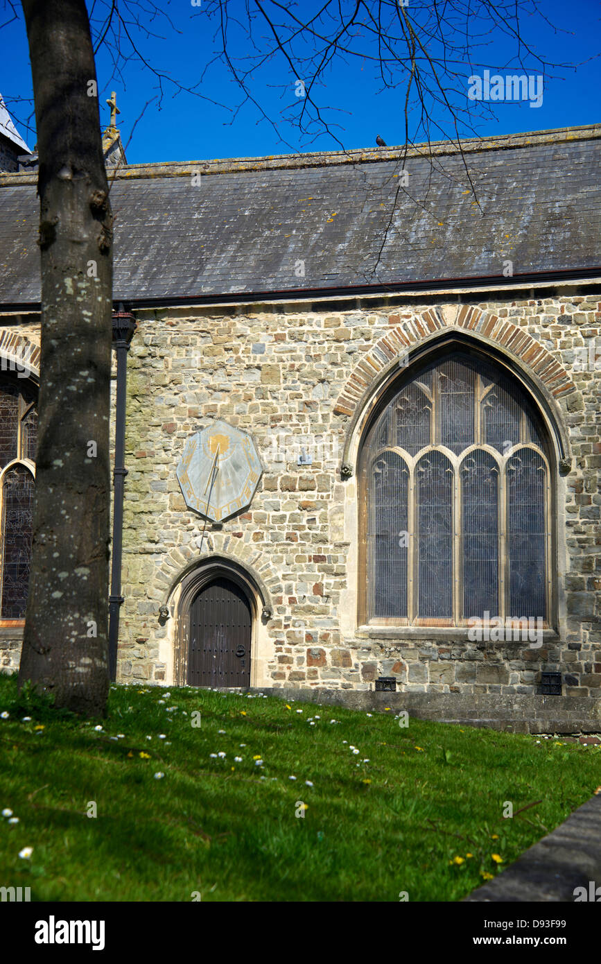 Barnstaple Devon UK Parish Church Stock Photo - Alamy
