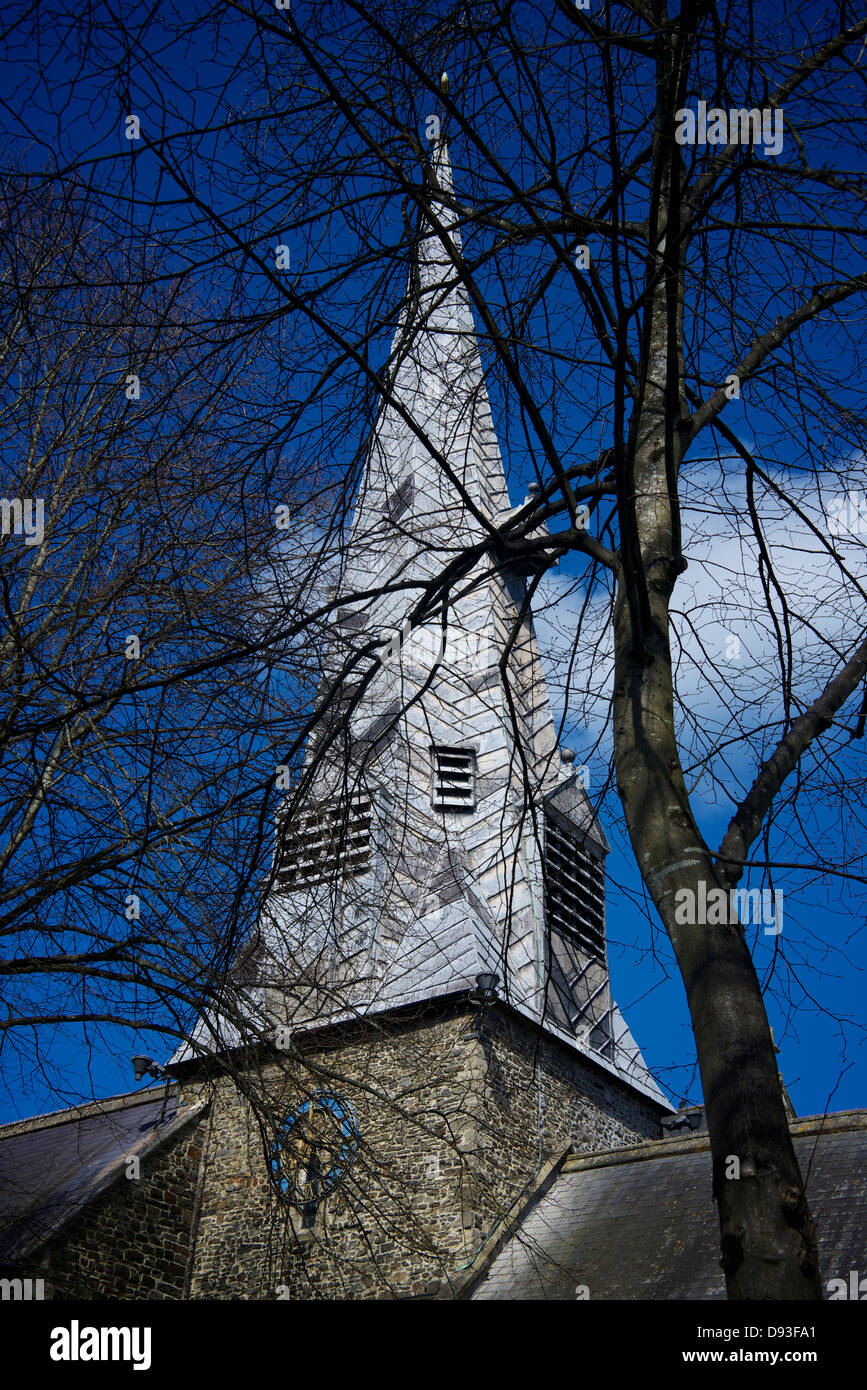 Barnstaple Devon UK Parish Church Stock Photo - Alamy