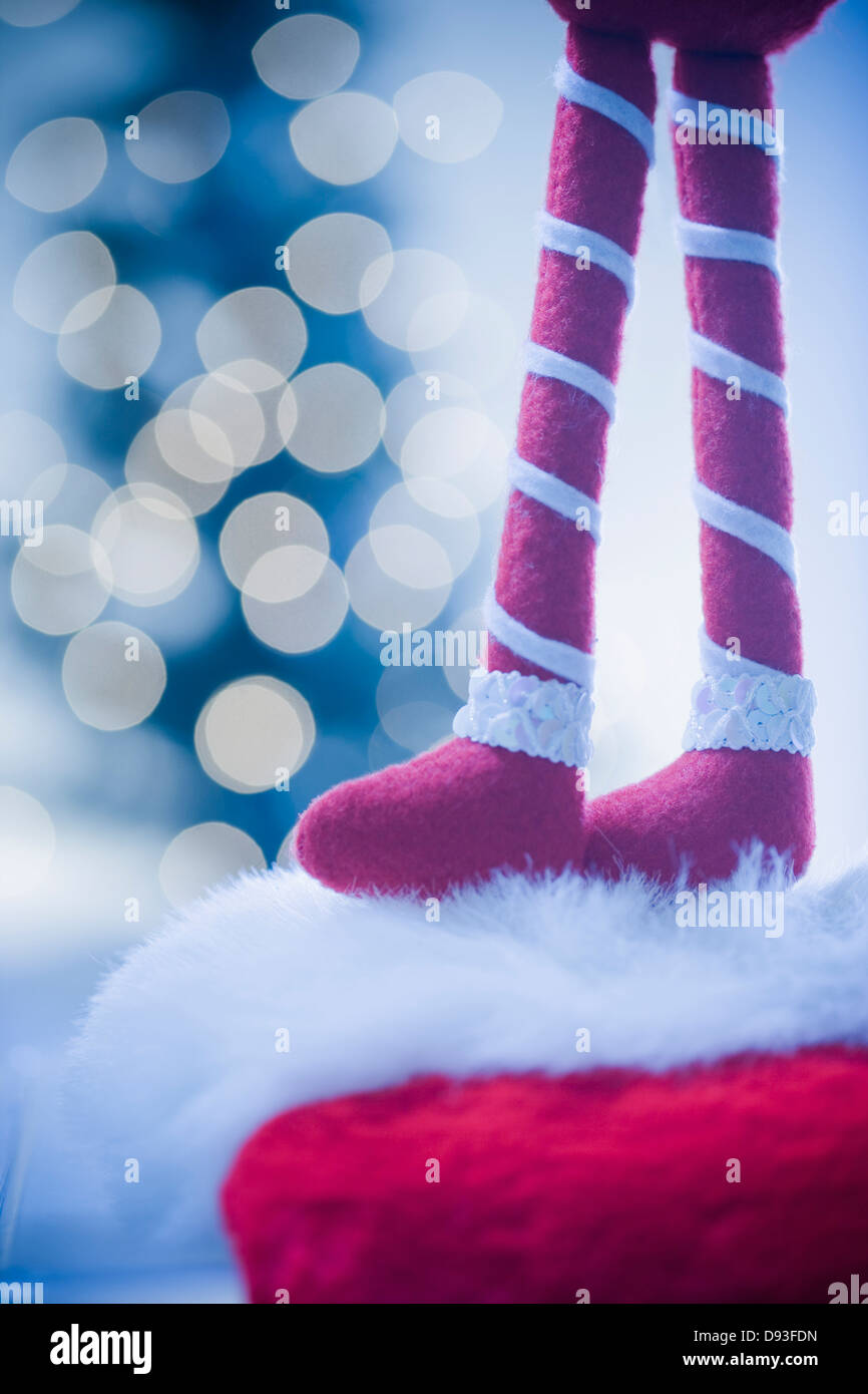 Close up of Christmas decorations Stock Photo - Alamy