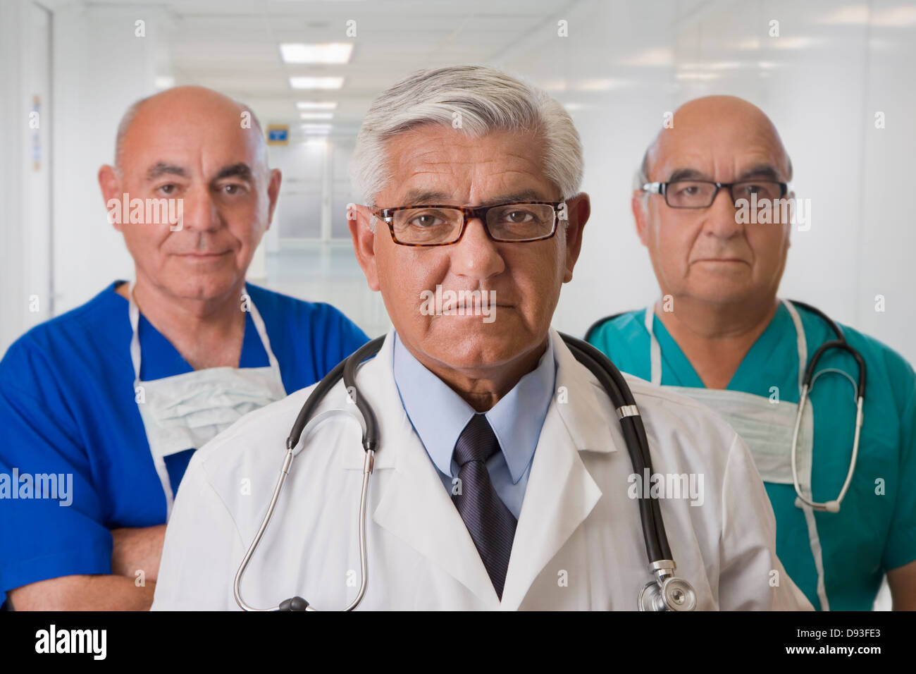 Hispanic doctor, surgeon and nurse in hospital Stock Photo - Alamy