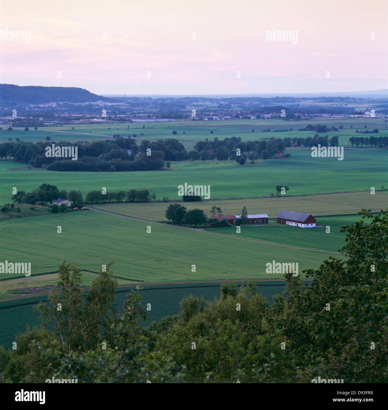 View of rural landscape Stock Photo - Alamy