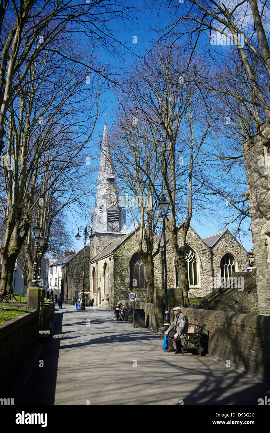 Barnstaple Devon UK Parish Church Stock Photo - Alamy
