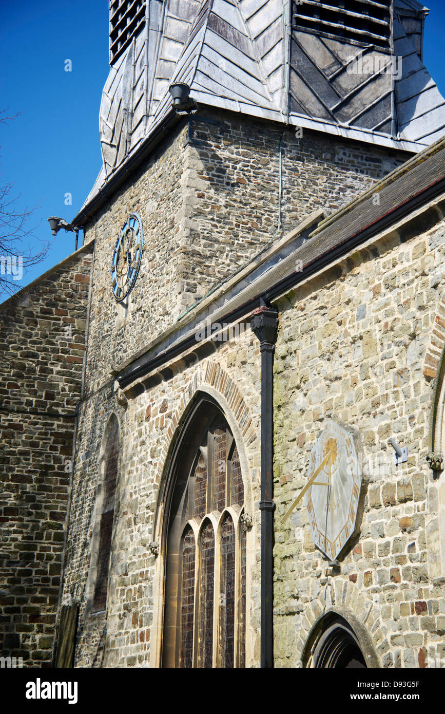 Barnstaple Devon UK Parish Church Stock Photo - Alamy
