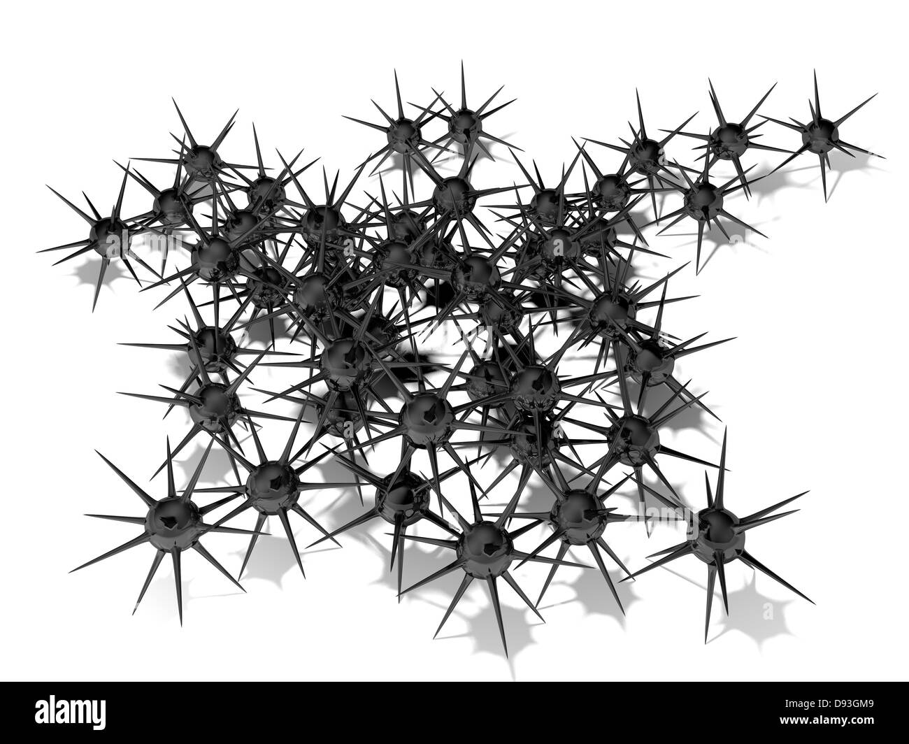 Sharp tips Black and White Stock Photos & Images - Alamy