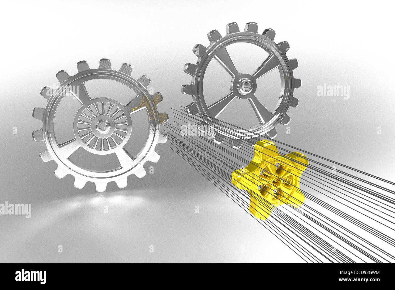 Repair assembly wheel cogwheel hi-res stock photography and images - Alamy