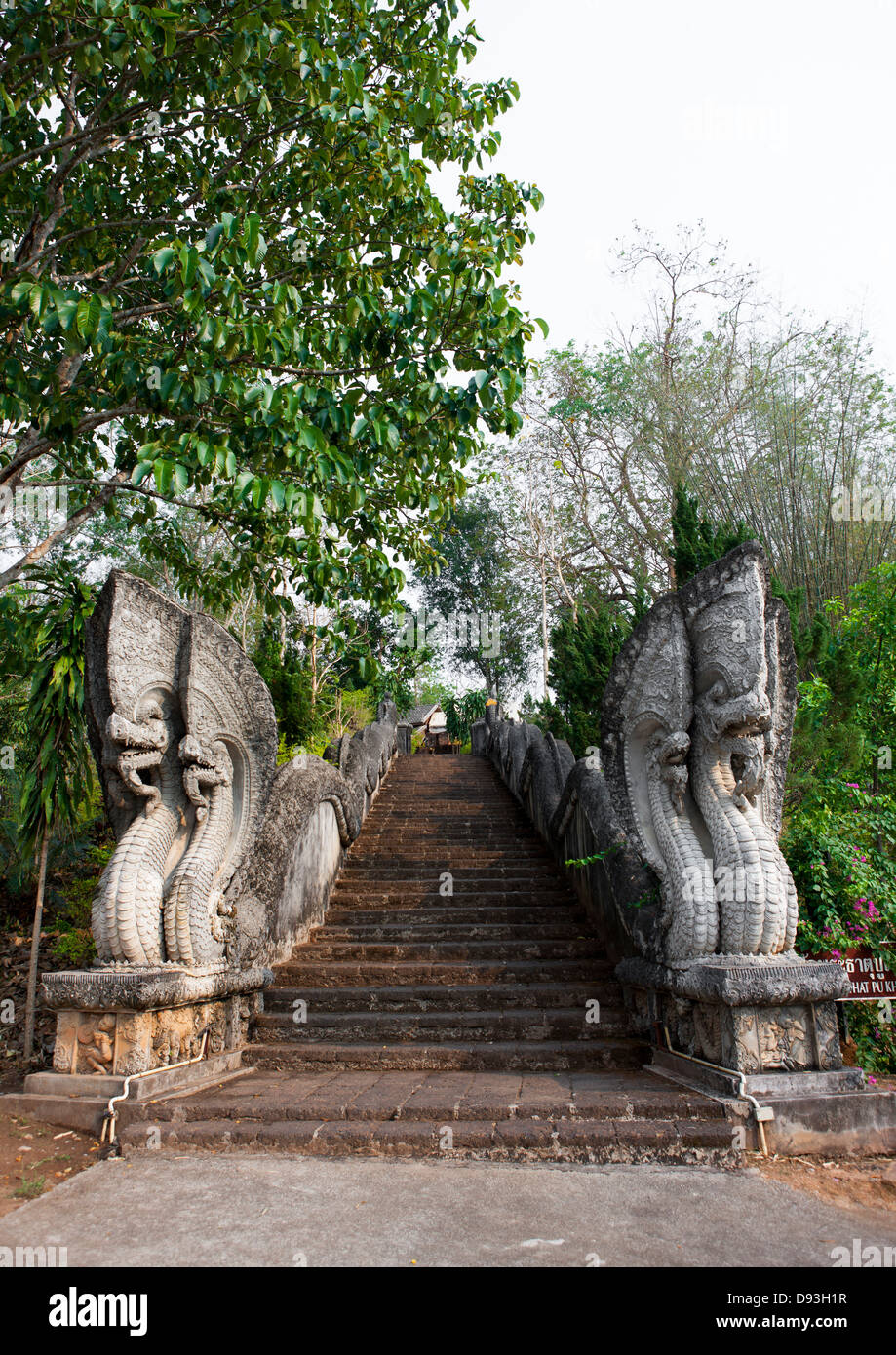 Buddhist Temple, Champasak, Laos Stock Photo - Alamy