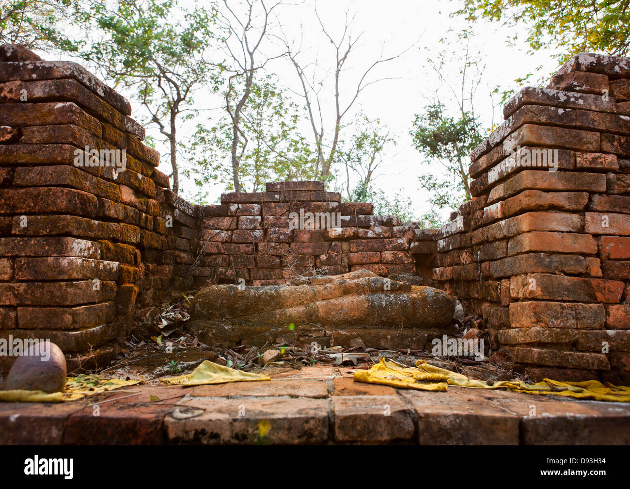 Buddhist Temple, Champasak, Laos Stock Photo - Alamy
