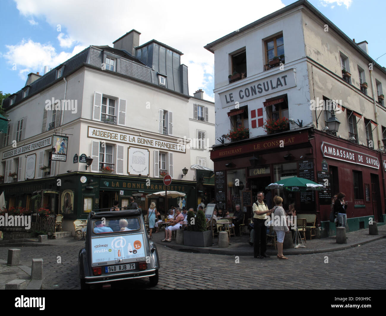 Montmartre, Paris, France Stock Photo - Alamy