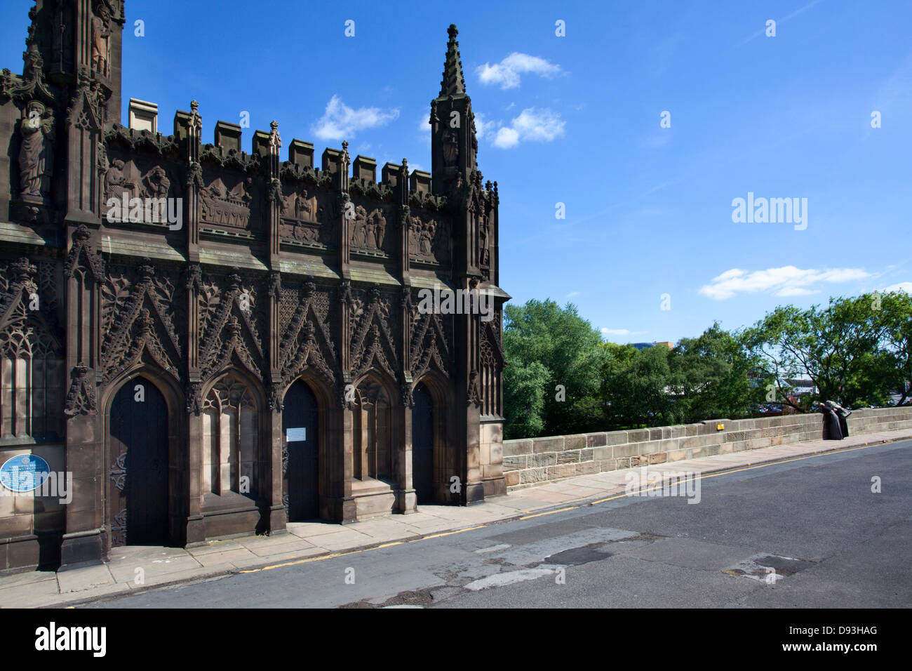 The Chantry Chapel on Wakefield Bridge Wakefield West Yorkshire England ...