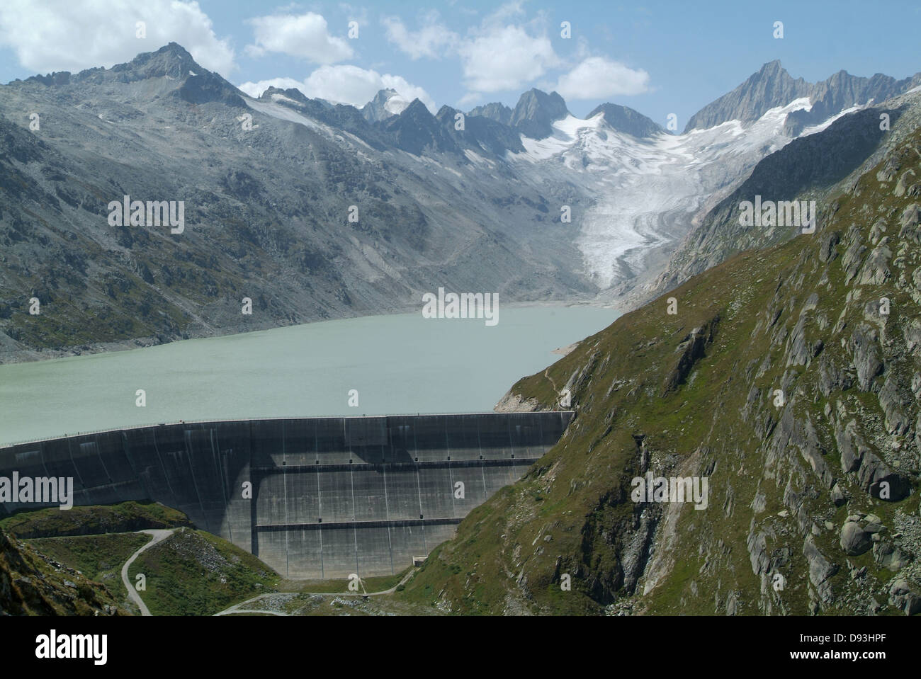 Dam alps switzerland valais hi-res stock photography and images - Alamy