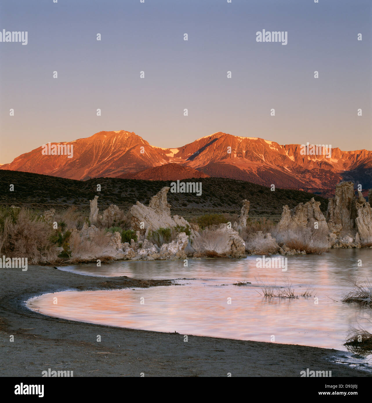 Sunrise over landscape Stock Photo - Alamy