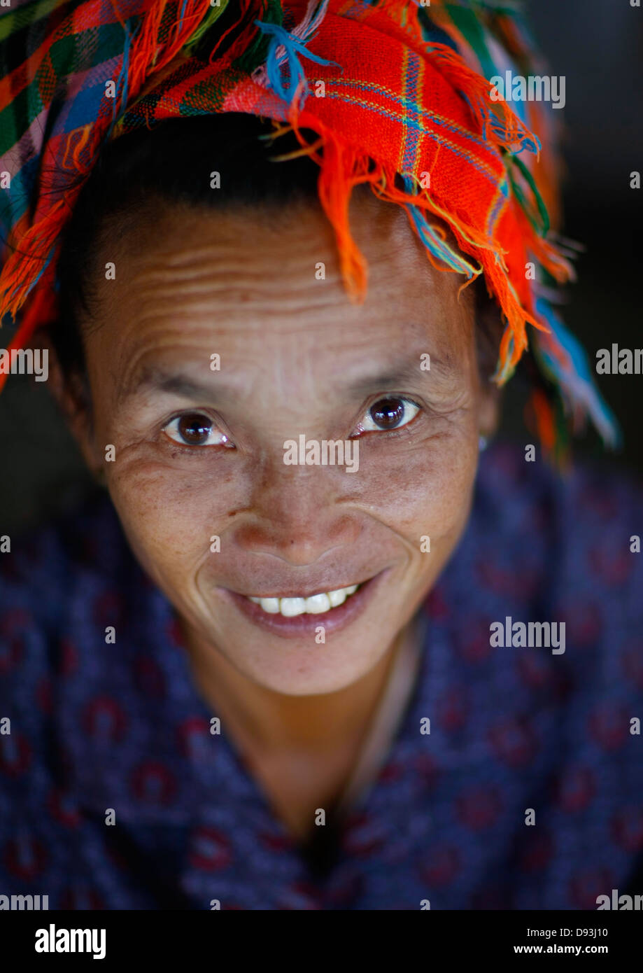 Khmu Minority Woman, Xieng Khouang, Laos Stock Photo - Alamy
