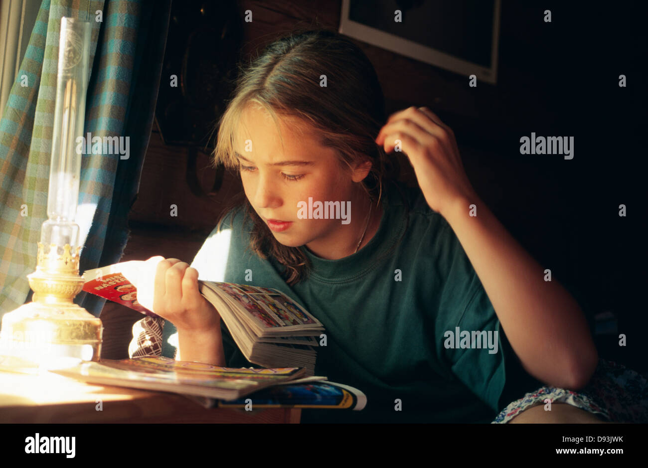 Cartoon person reading book hi-res stock photography and images - Alamy