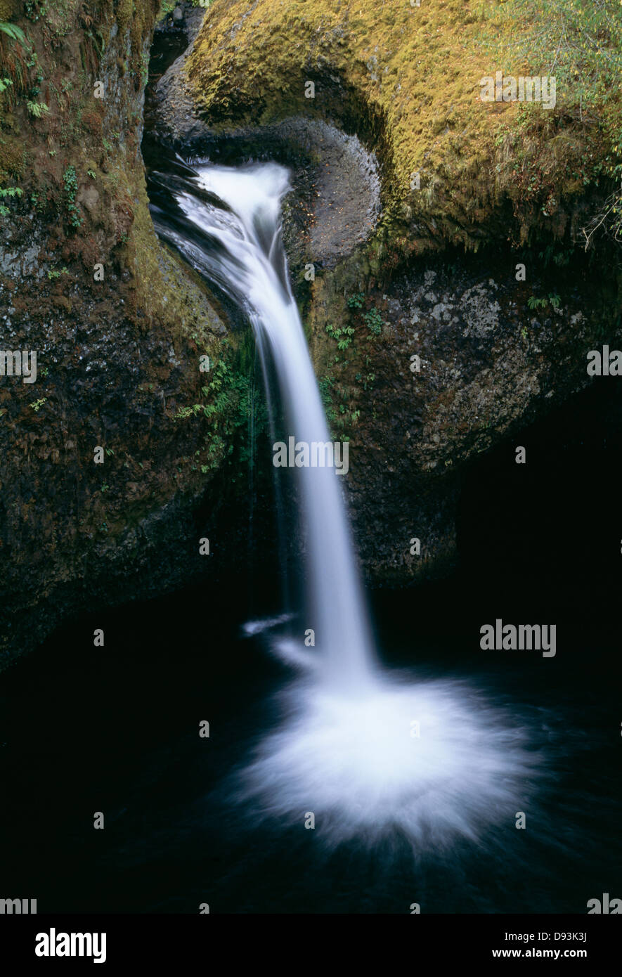 View of waterfall Stock Photo - Alamy