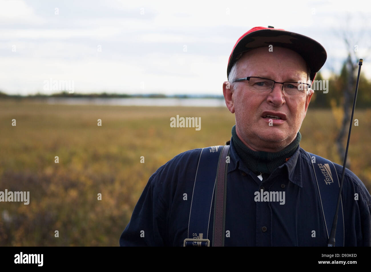 Portrait of a huntsman, Sweden Stock Photo - Alamy