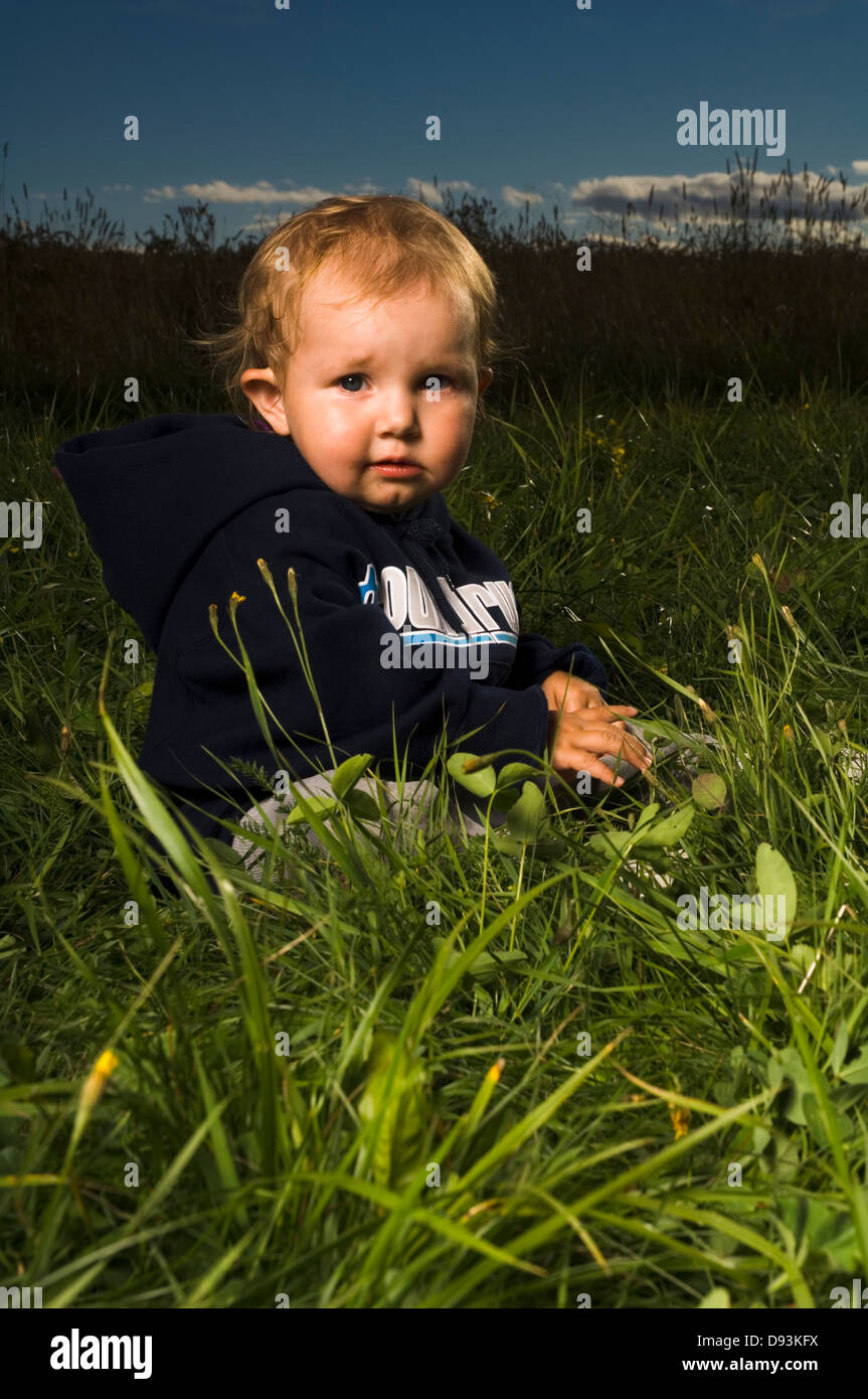 Portrait of a child, Sweden Stock Photo - Alamy