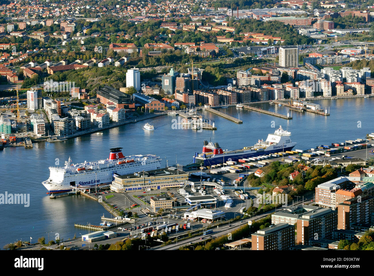 Gothenburg, aerial view, Sweden Stock Photo - Alamy