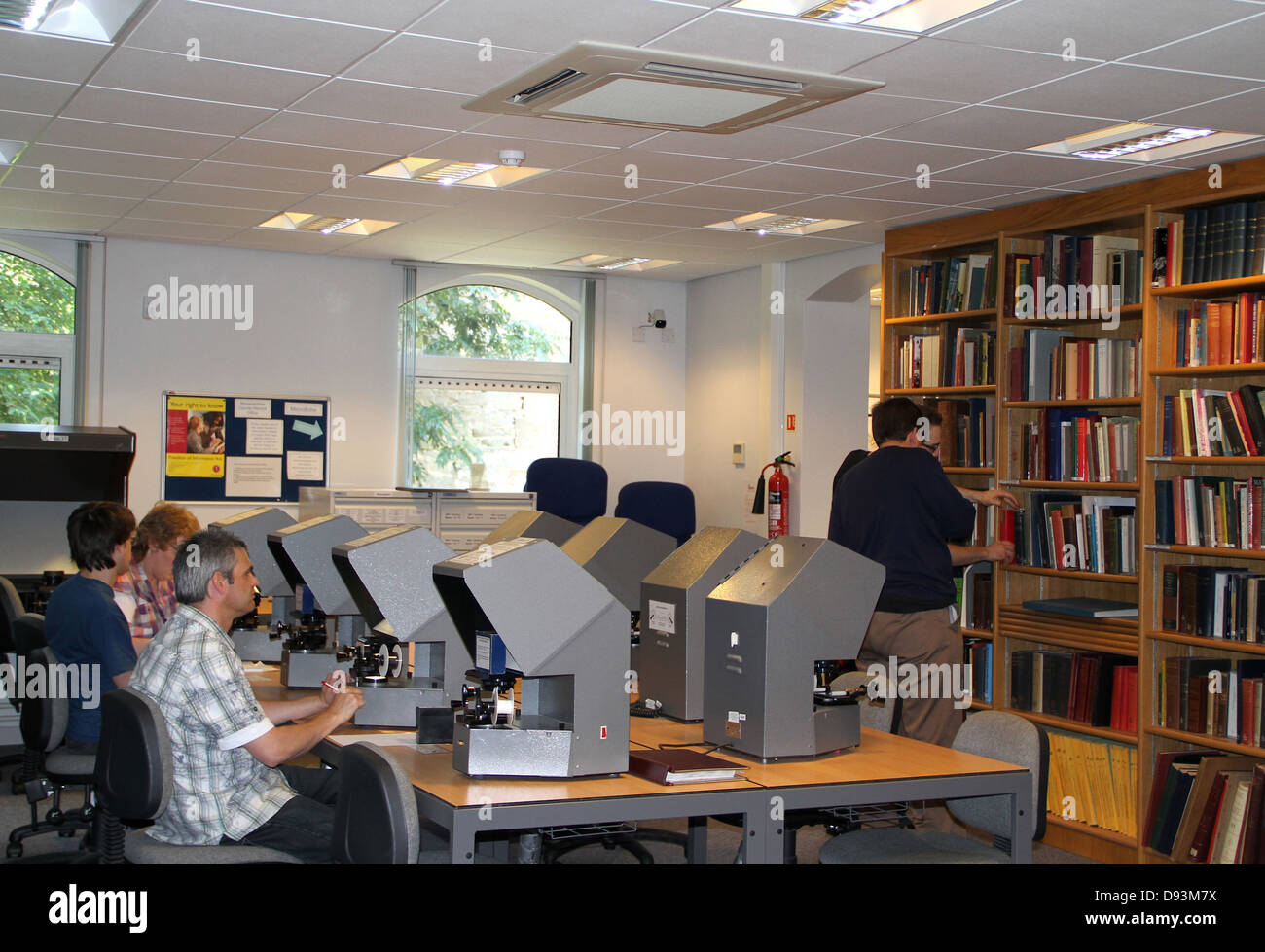 Interior of the County Record Office in Warwick Stock Photo - Alamy