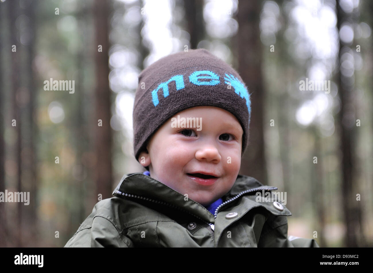 A young boy with a cap Stock Photo - Alamy