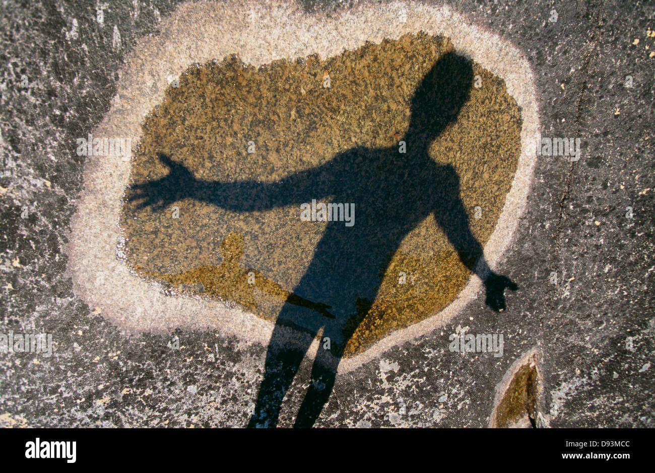 Rock in sunlight and shadow hi-res stock photography and images - Alamy